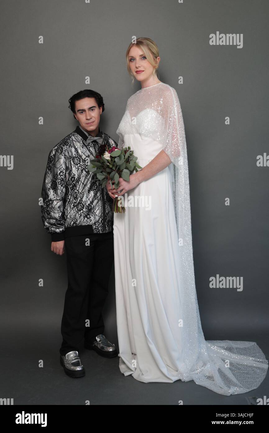 NEW YORK, NEW YORK APRIL 09, 2025: Designer Evan Hirsch presents his ...