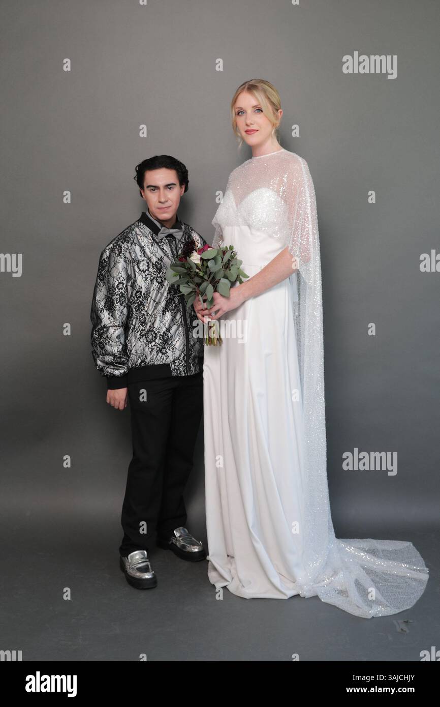 NEW YORK, NEW YORK APRIL 09, 2025: Designer Evan Hirsch presents his ...