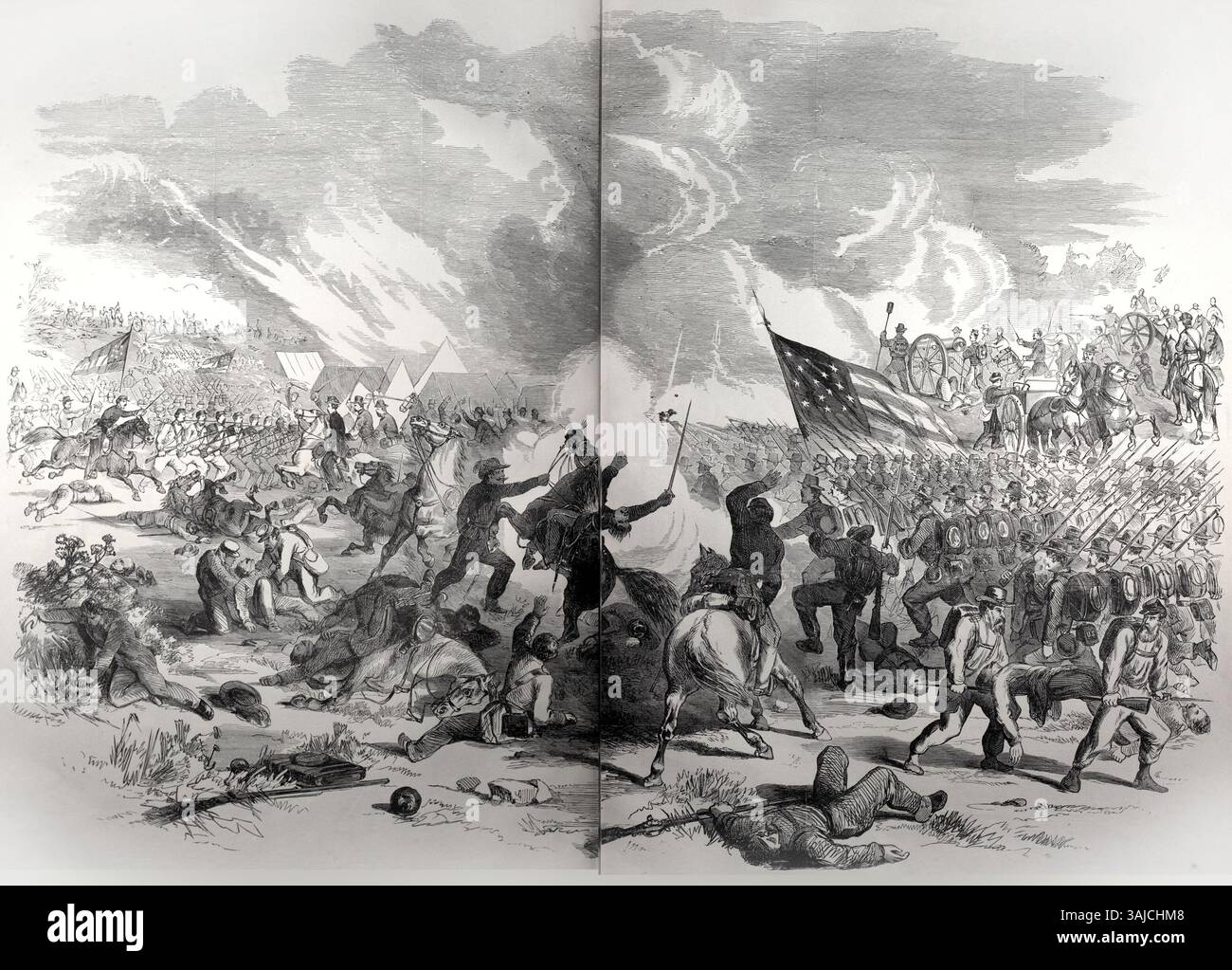 This illustration from Frank Leslie’s Illustrated Newspaper depicts the ...