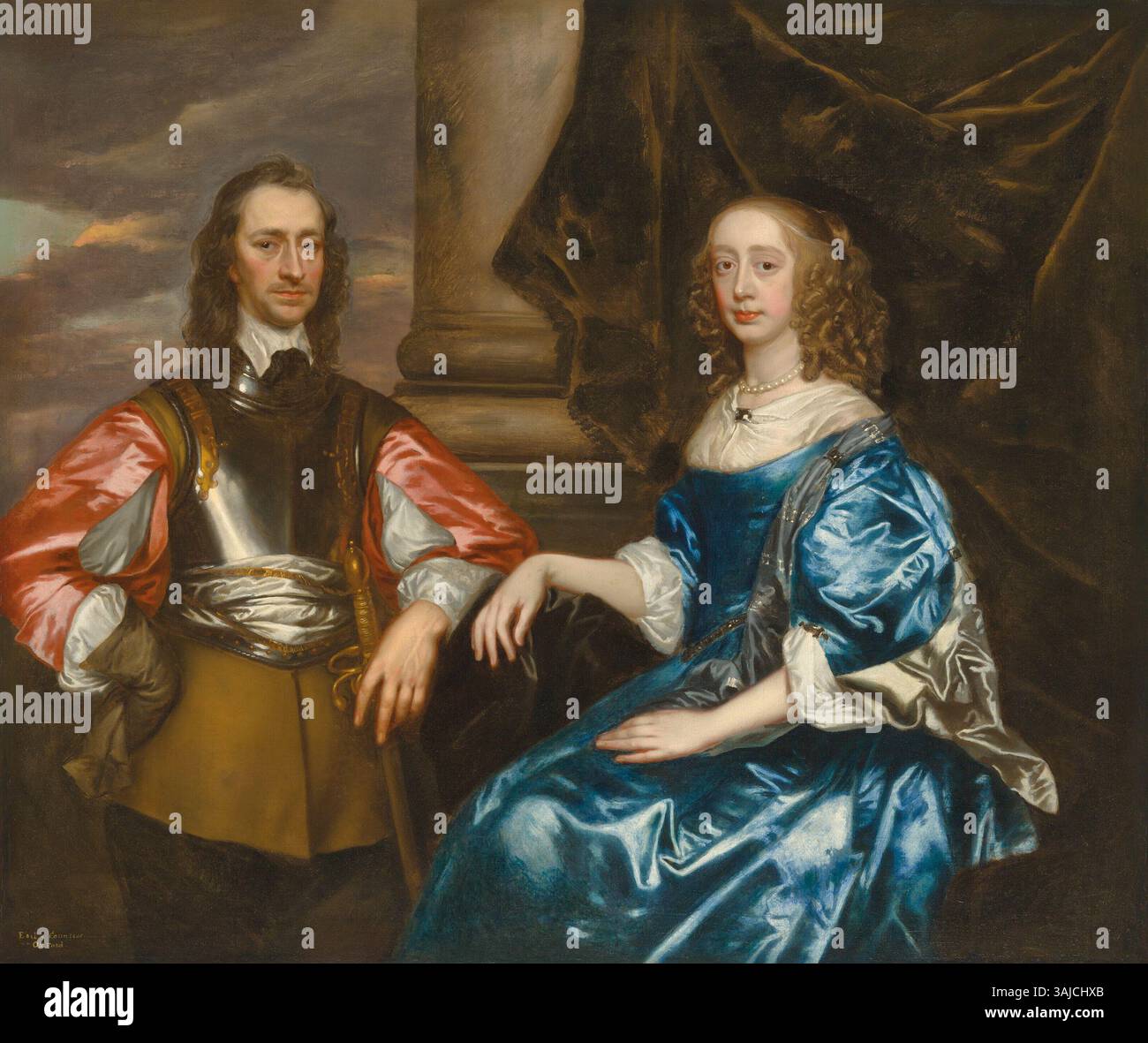 This 17th-century oil on canvas, created by Sir Peter Lely and his ...
