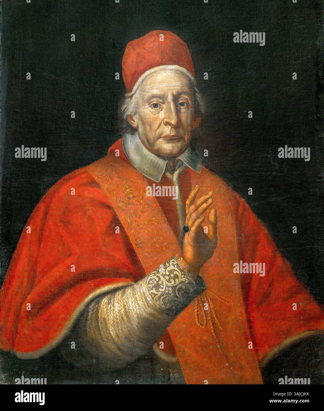 This portrait of Pope Clement XII, created between 1730 and 1740 by ...