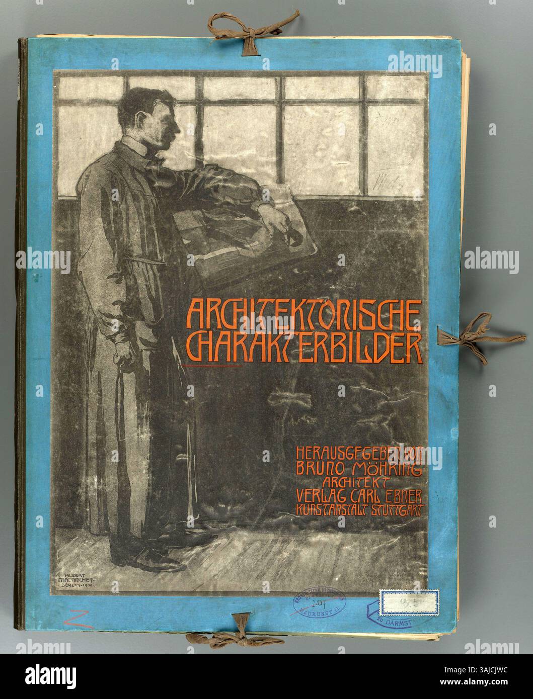 The cover page illustration for the first volume of 'Architectural ...