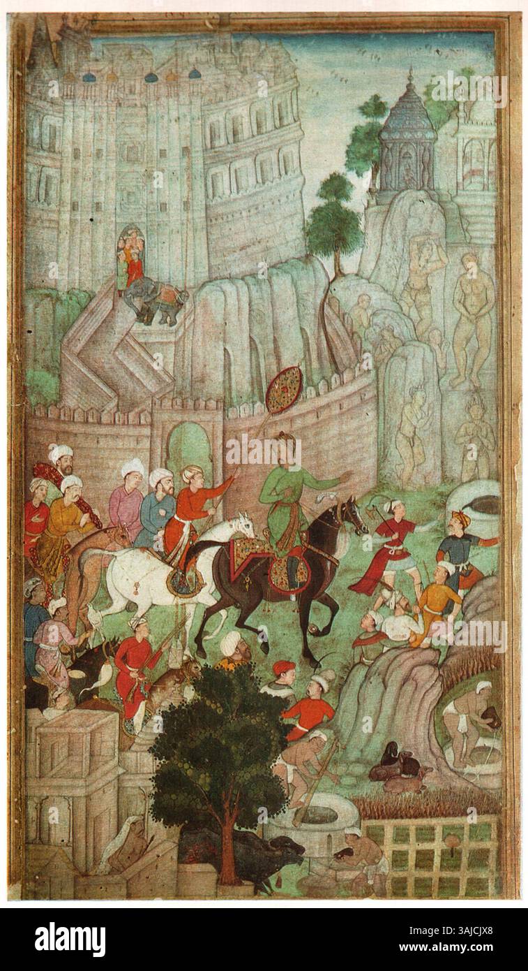 Mughal emperor babur hi-res stock photography and images - Alamy