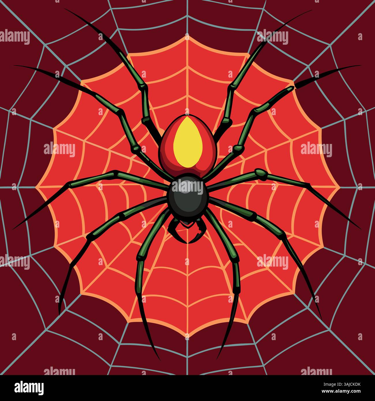 Web ornament christmas spider hi-res stock photography and images - Alamy
