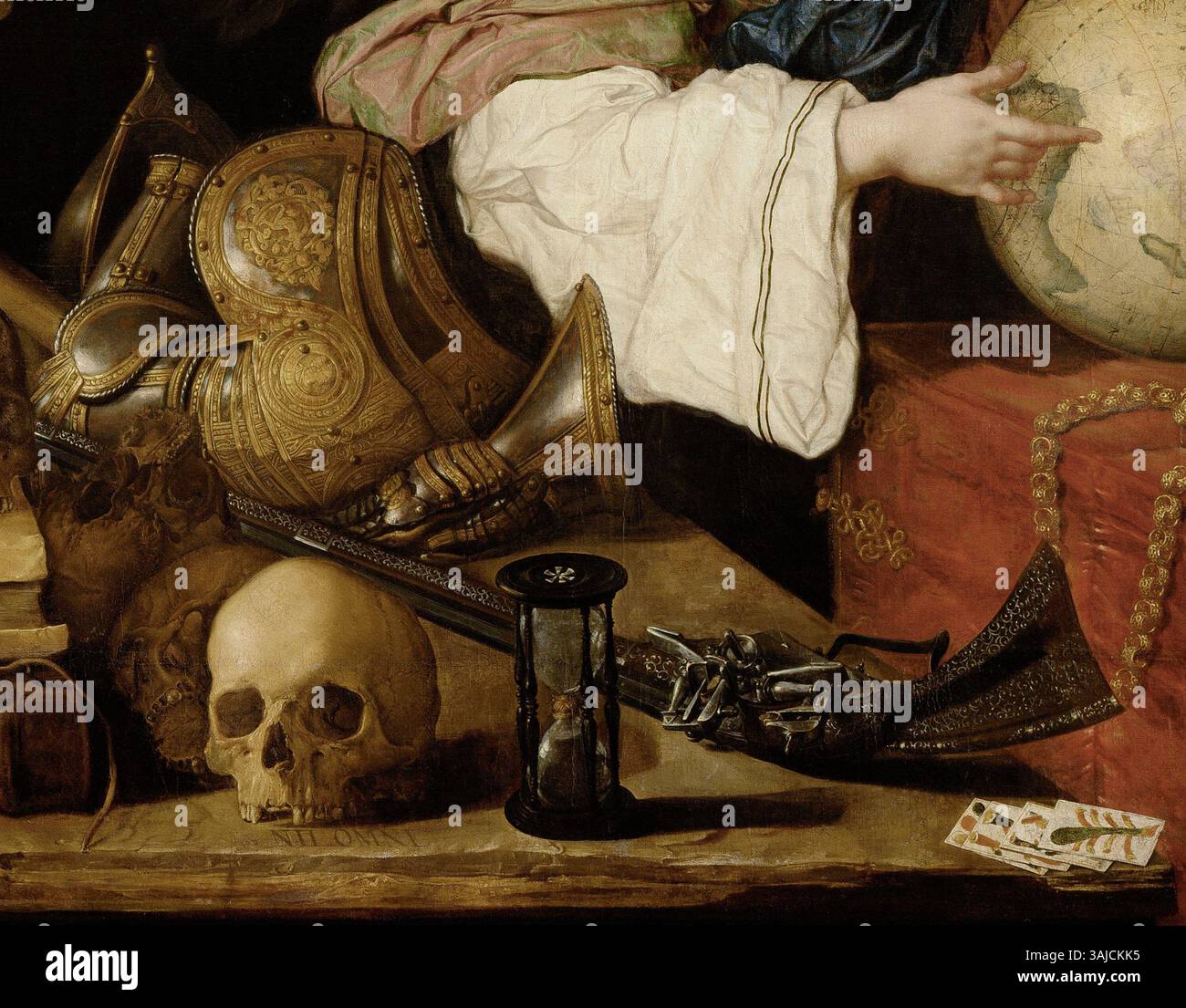 Antonio de Pereda's 'Allegory of Vanity', painted between 1632 and 1636 ...