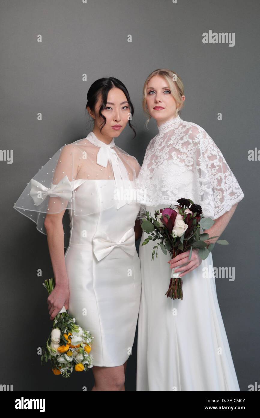 NEW YORK, NEW YORK APRIL 09, 2025: Designer Evan Hirsch presents his ...