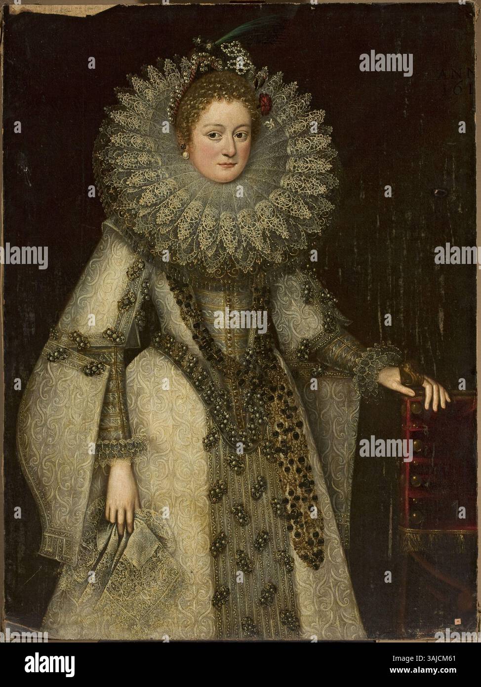 This painting, created by an anonymous Flemish artist between 1600 and ...