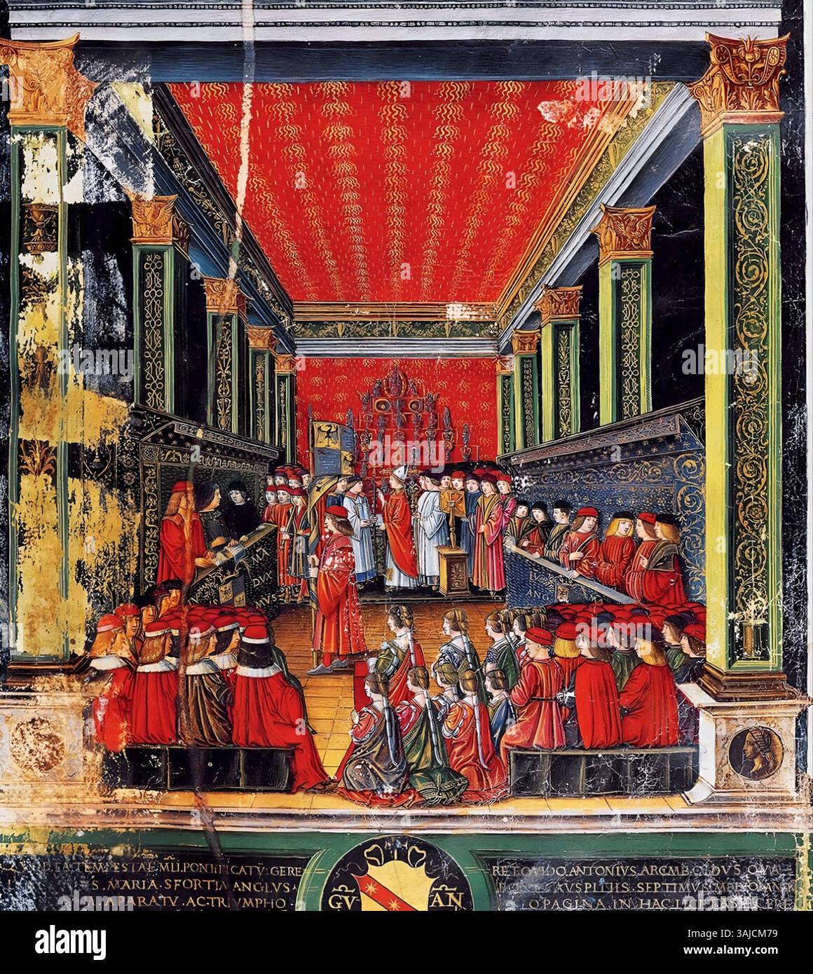 A painting by Benvenuto Tisi da Garofalo from 1503–1506 depicting ...