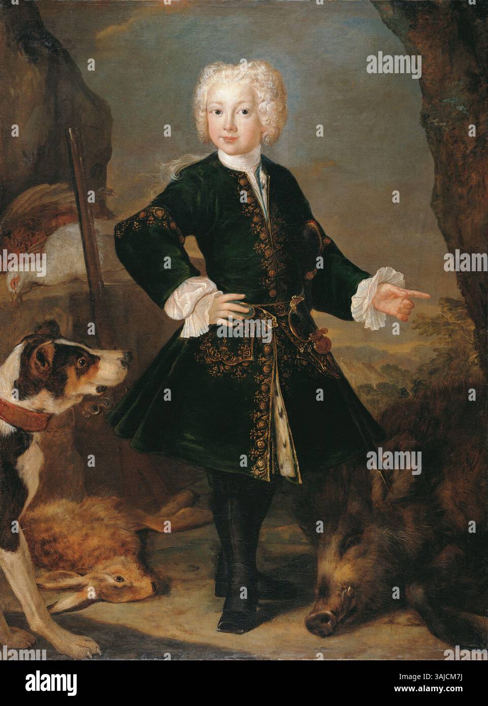 ‘Portrait of Prince Emanuel von Liechtenstein in Hunting Costume’ by ...