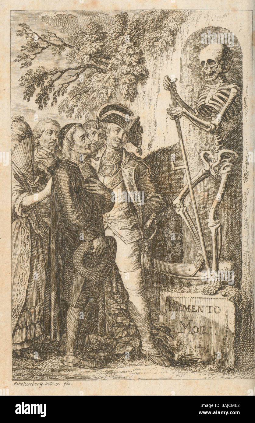 Johann Rudolph Schellenberg’s 1785 etching *Freund Heins Erscheinungen ...