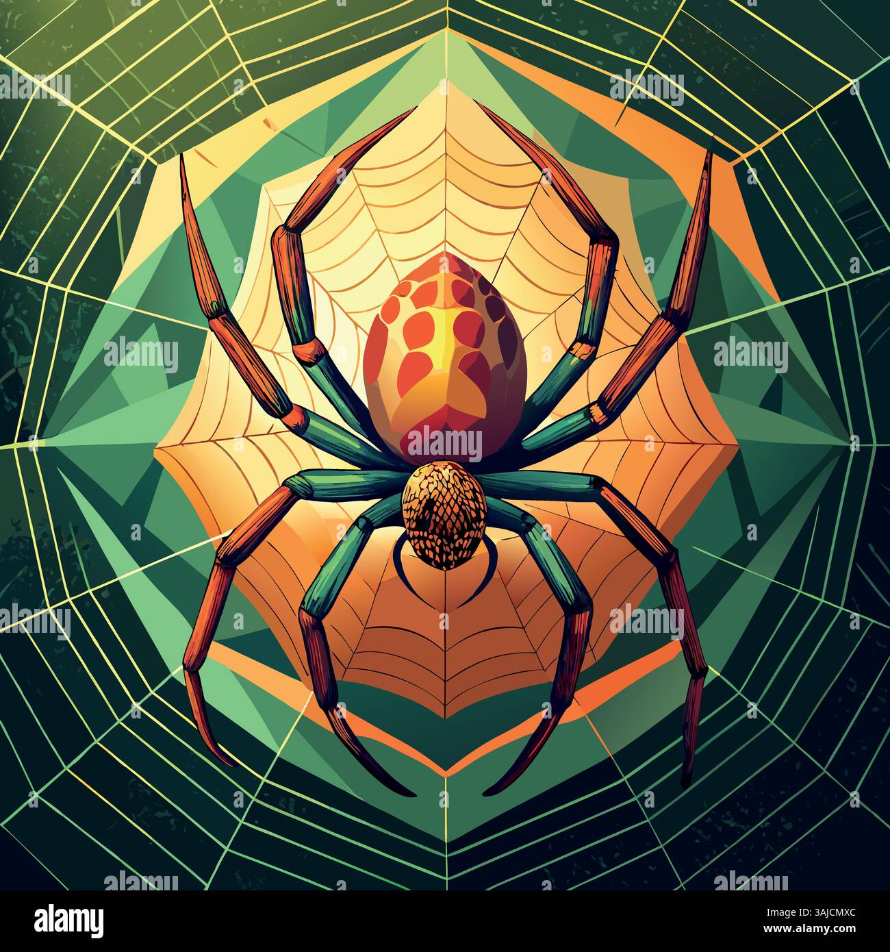 spider web and spiders Stock Vector Image & Art - Alamy