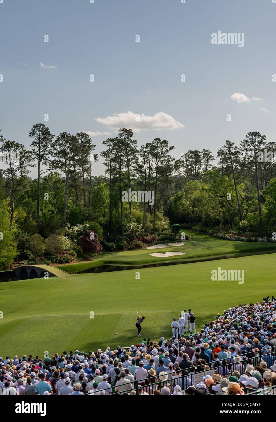 Augusta, United States. 10th Apr, 2025. Xander Schauffele of the ...
