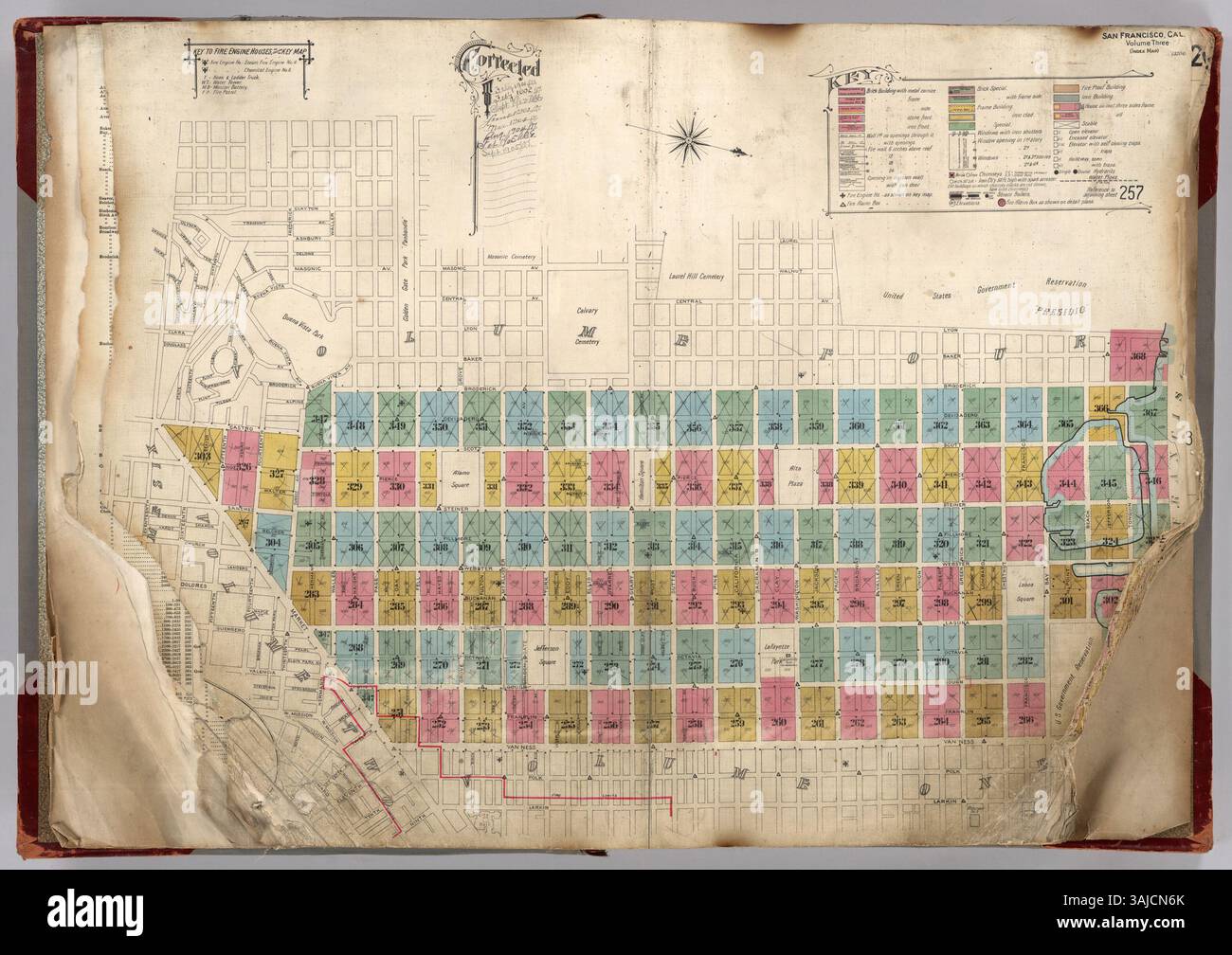 The San Francisco Sanborn Insurance Map Atlas from 1905 provides ...