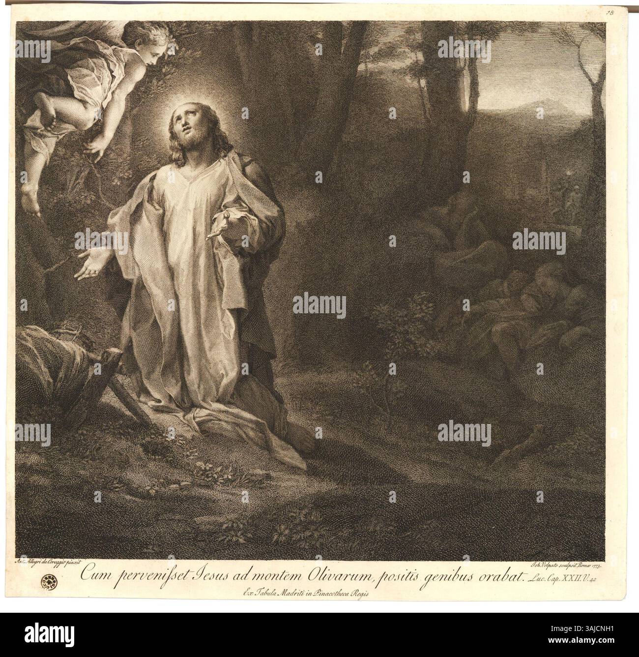 Giovanni Volpato’s engraving, Schola Italica Picturae, created in 1773 ...