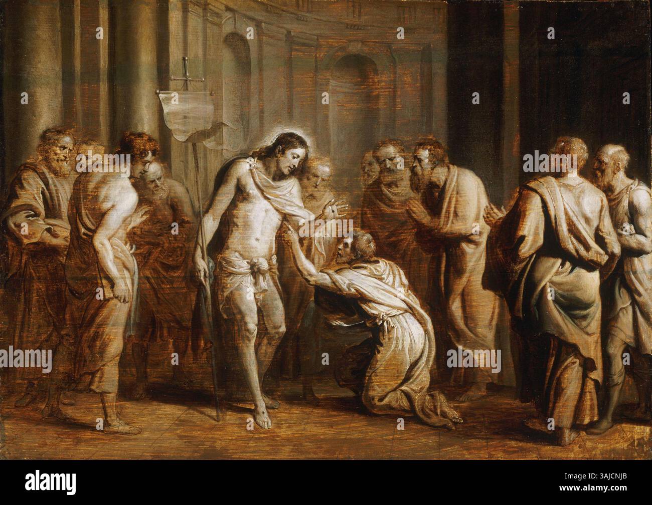 Erasmus Quellinus II’s *Saint Thomas Touching Christ's Wounds* (1644 ...