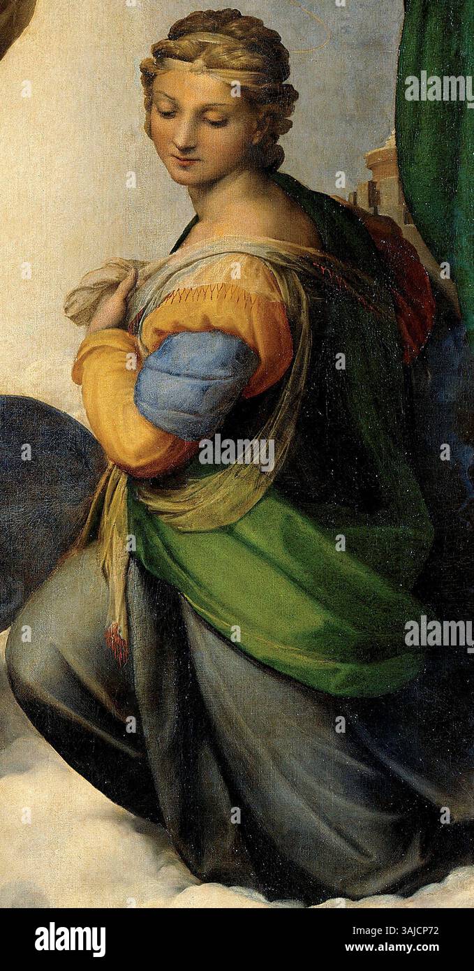 Raphael’s 'Sistine Madonna,' painted between 1512-1513, is one of his ...
