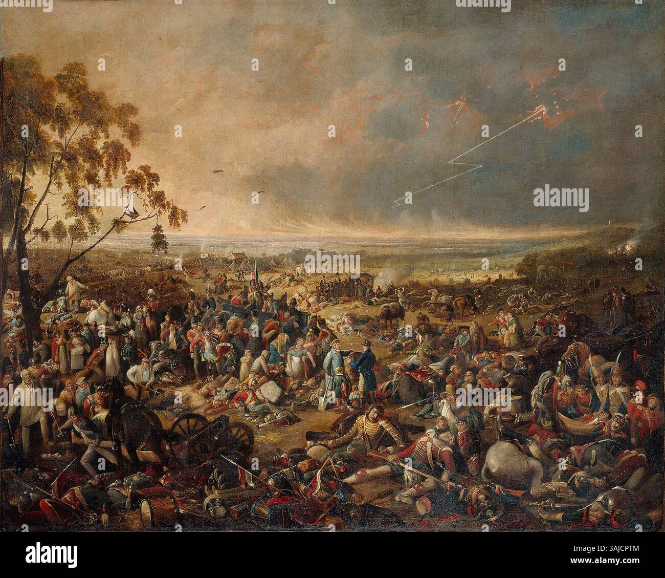 John Heaviside Clark’s painting depicts the grim aftermath of the ...