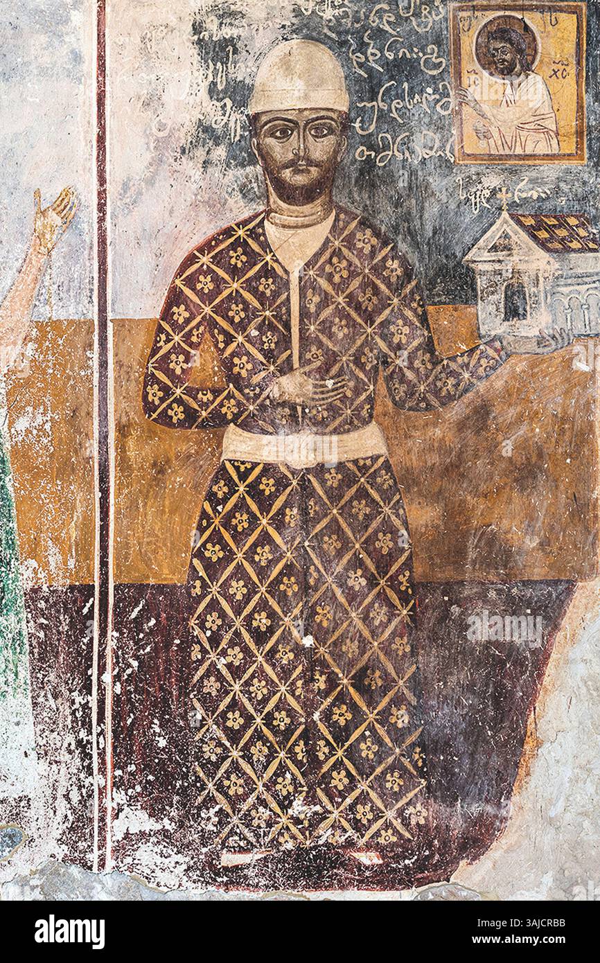Portrait of Giorgi II Dadiani, ruler of Odishi, from the 17th-century ...