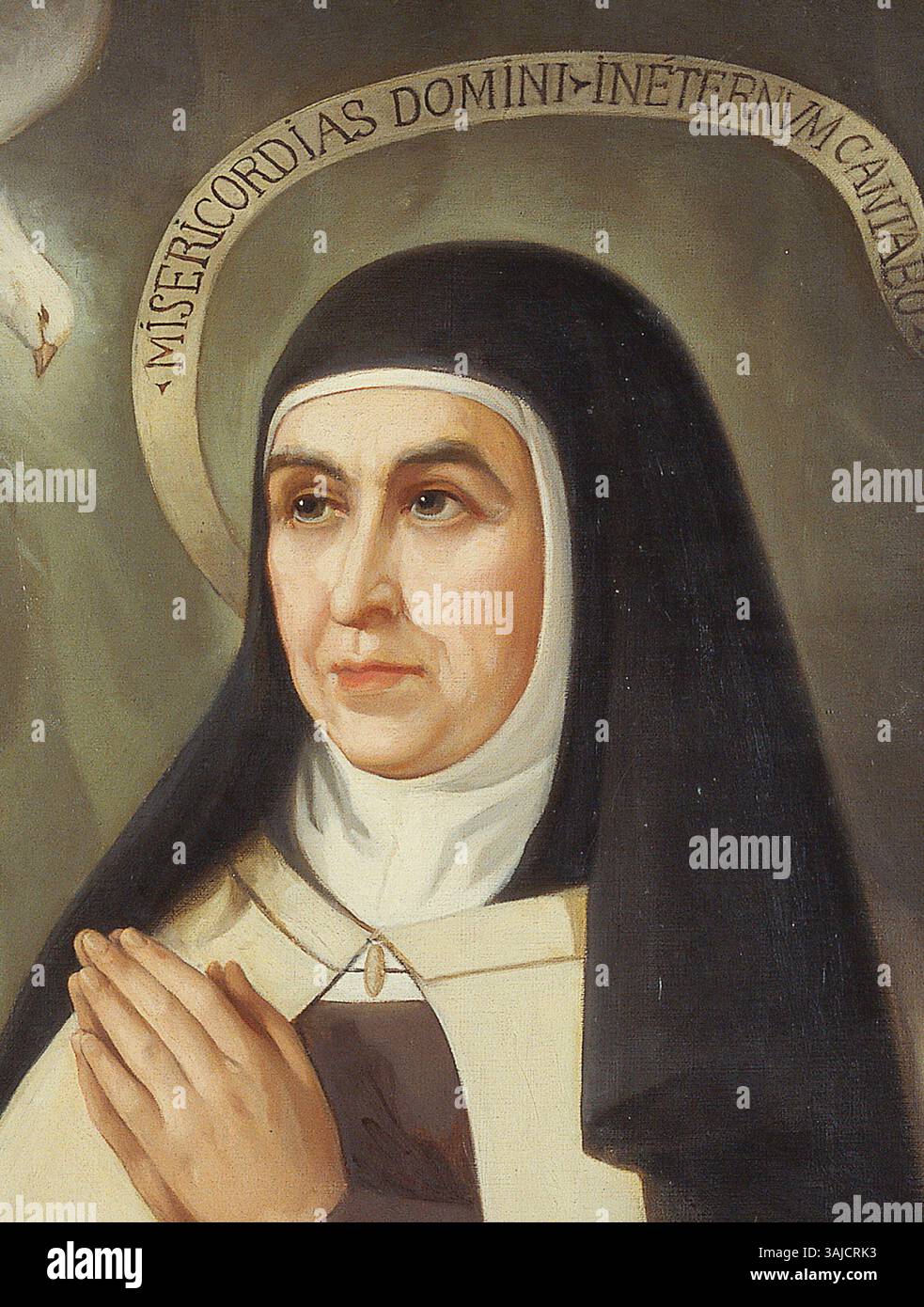 The 1877 portrait of Spanish mystic Santa Teresa de Jesús, painted by ...