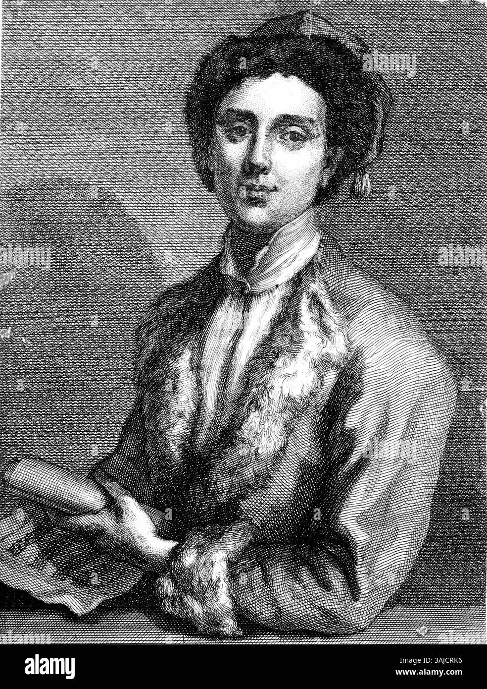 This artwork features Peter Lemoles R. Cooper, created in 1705 by R ...