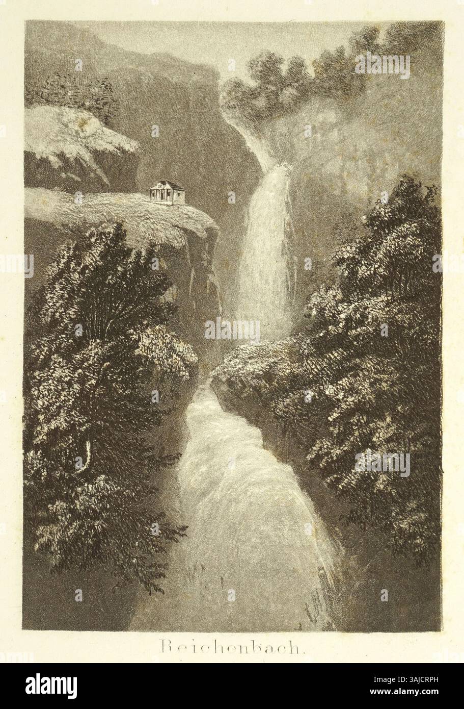 This etching by Johann Heinrich Müller, created between 1860 and 1890 ...