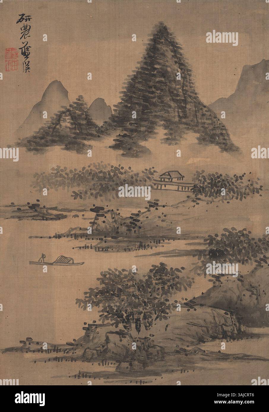 This Ming Dynasty artwork in the Tianjin Museum offers a detailed look ...