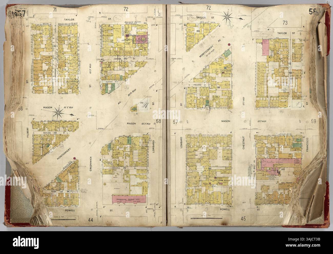 The San Francisco Sanborn Insurance Map Atlas (1905) is a detailed ...