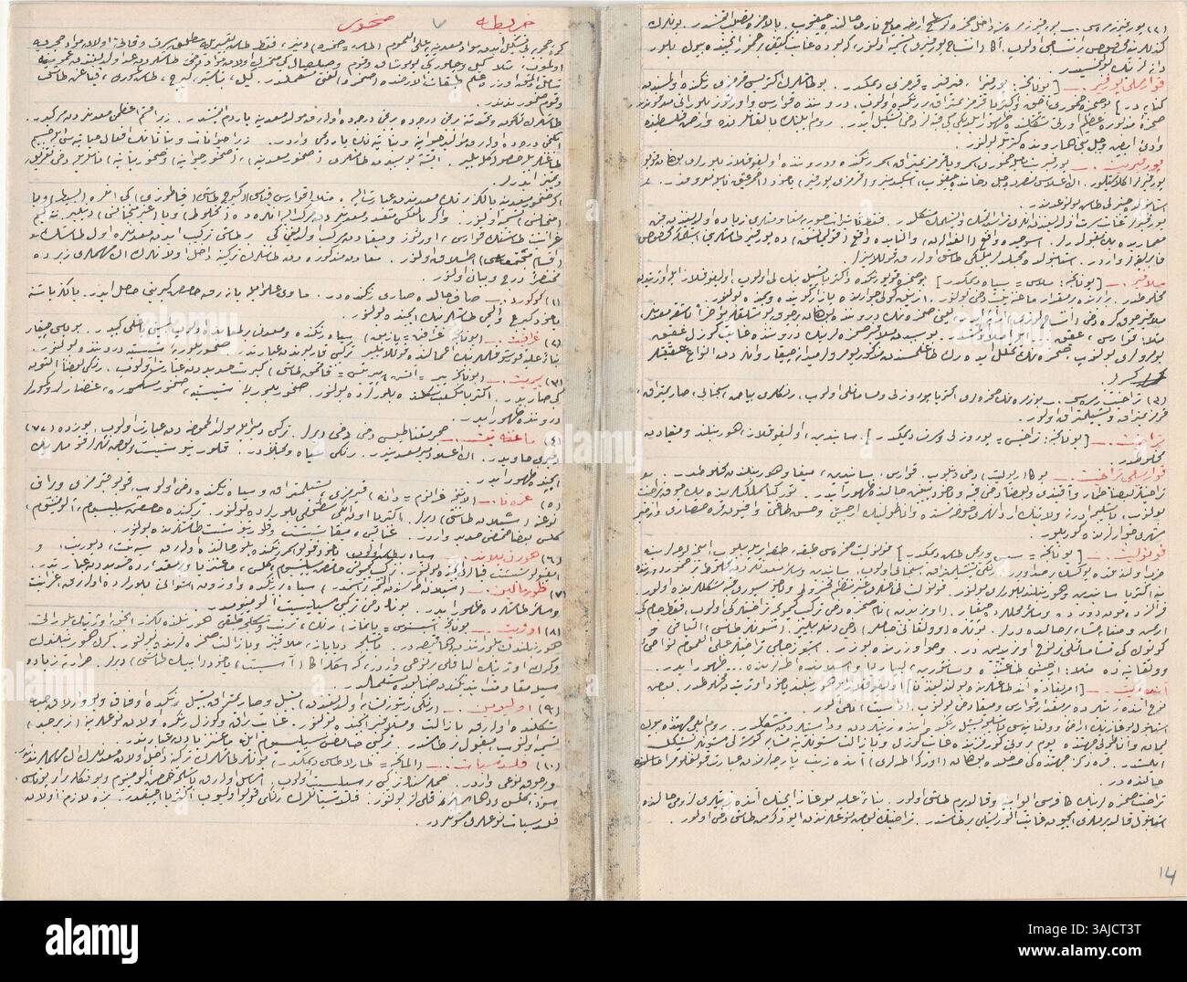 The Ottoman Manuscript World Encyclopedia, compiled by Abdürrahim Hilmi ...