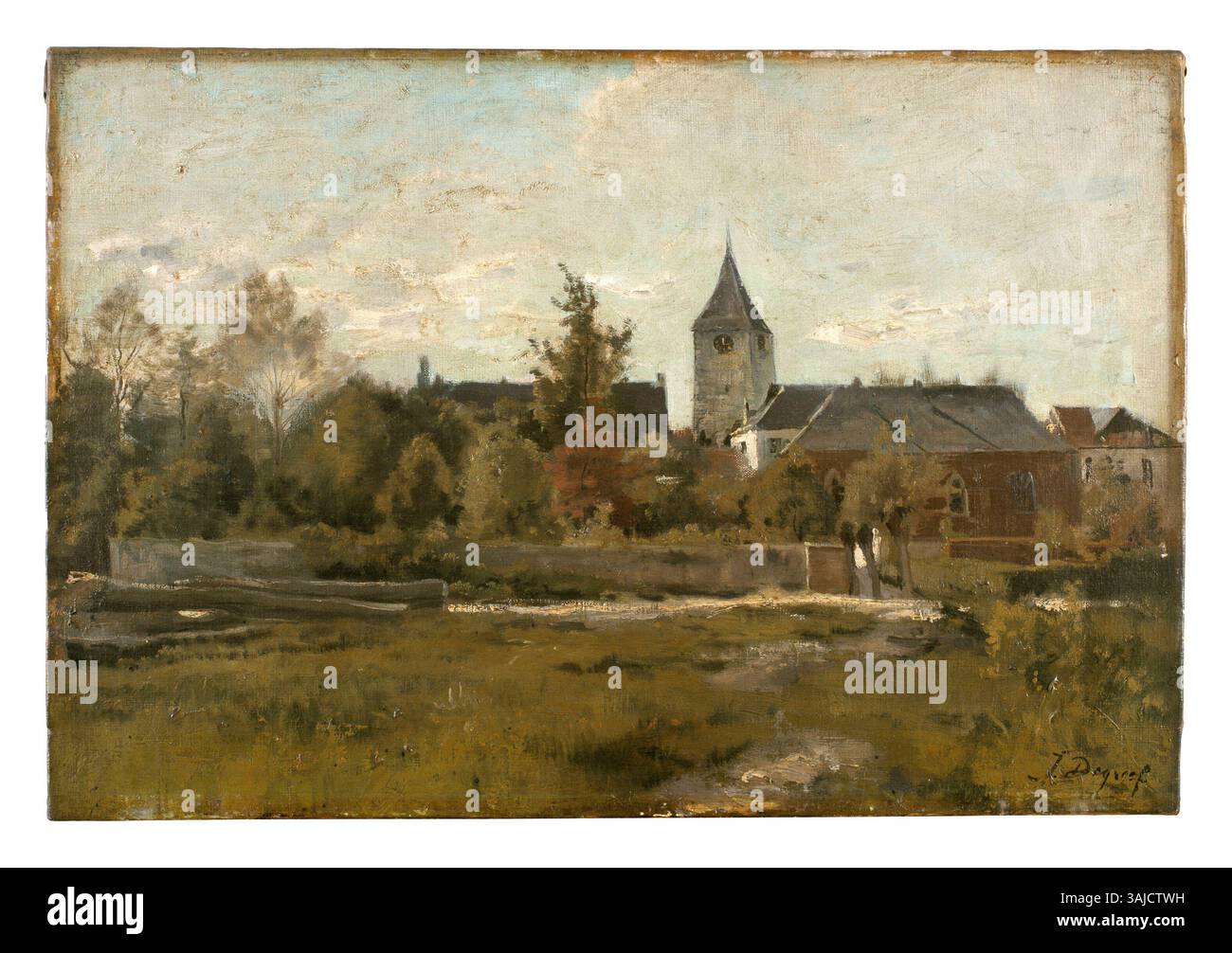 Tranquil scene of rural life Cut Out Stock Images & Pictures - Alamy