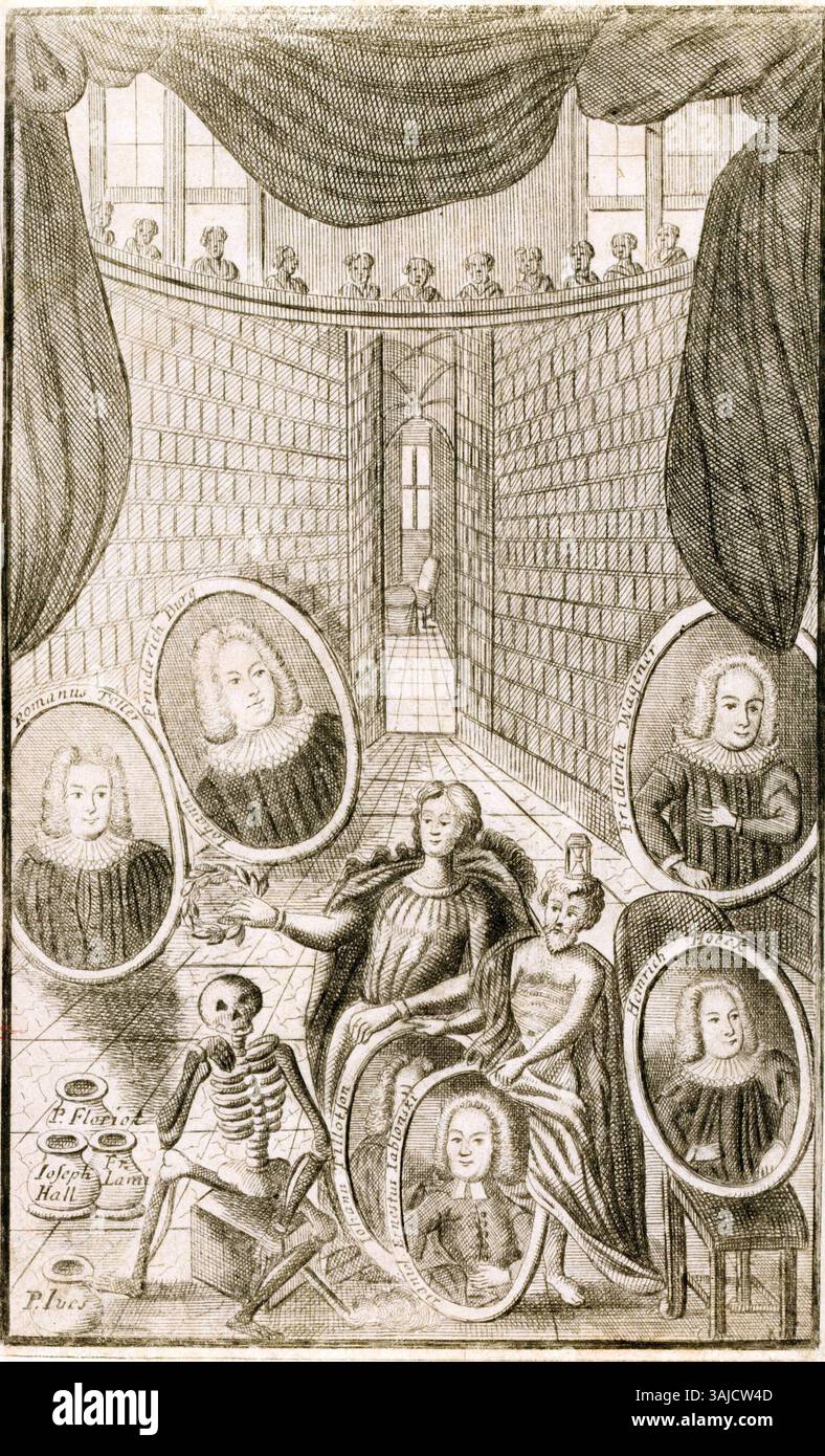 Copper engraving portrait of Friedrich Wagner, housed at the Hamburg ...