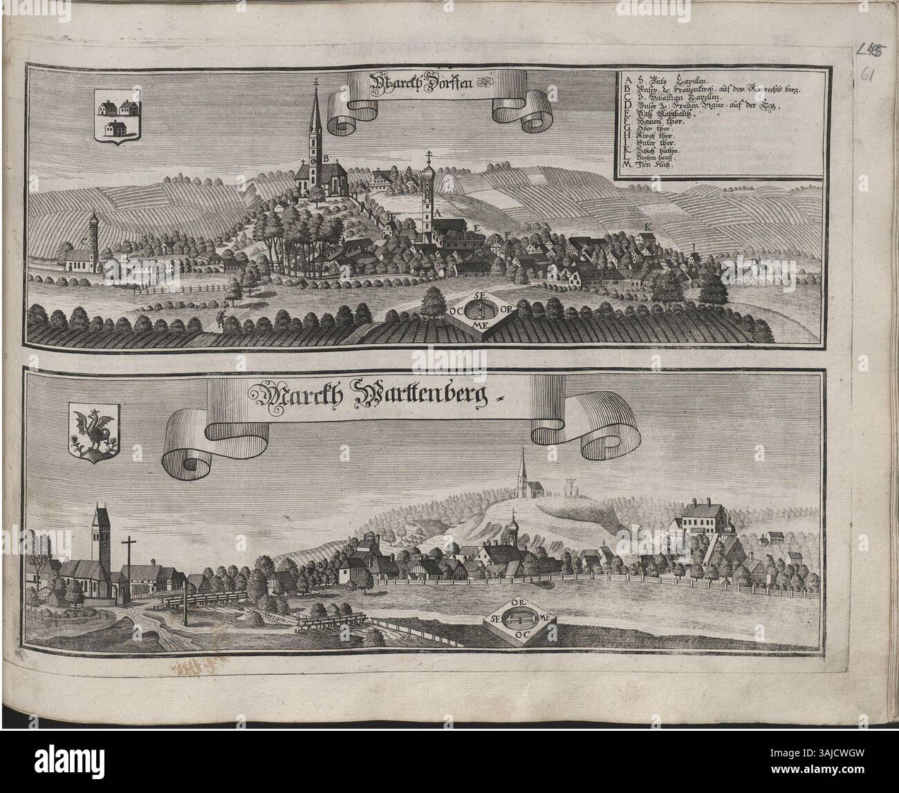 This map from Michael Wening’s 'Historico-Topographica Descriptio ...