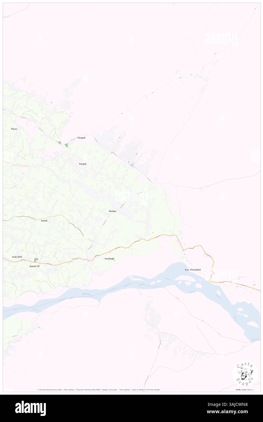 Qal'ah-ye Wadud, K?mah, AF, Afghanistan, Nangarhar, N 34 25' 35'', N 70 ...