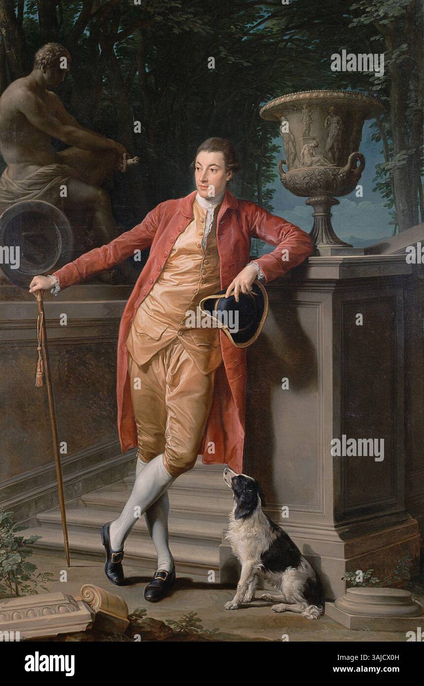 Pompeo Batoni's 1773 portrait of John Talbot, later the 1st Earl Talbot, reflects the classical ...