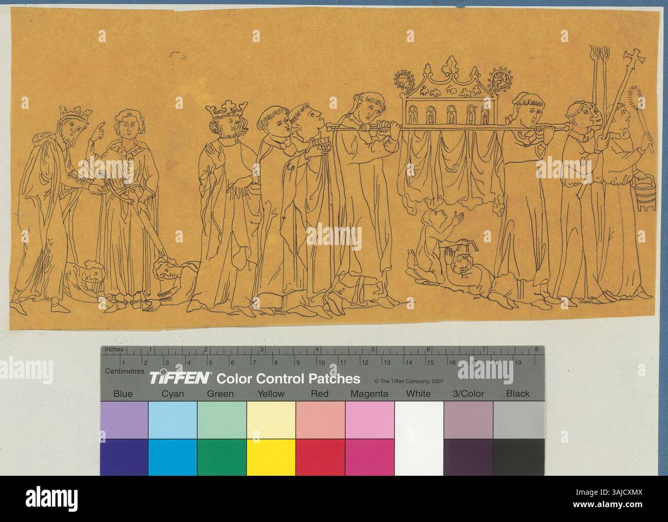 This image shows traditional English clothing, created by Johann Rudolf ...