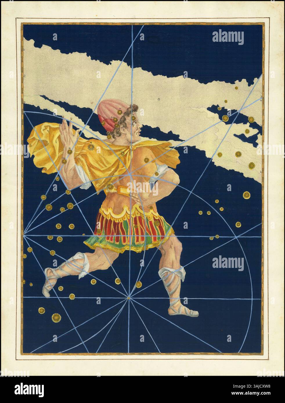 Johann Bayer, a German astronomer, created a celestial map of the ...