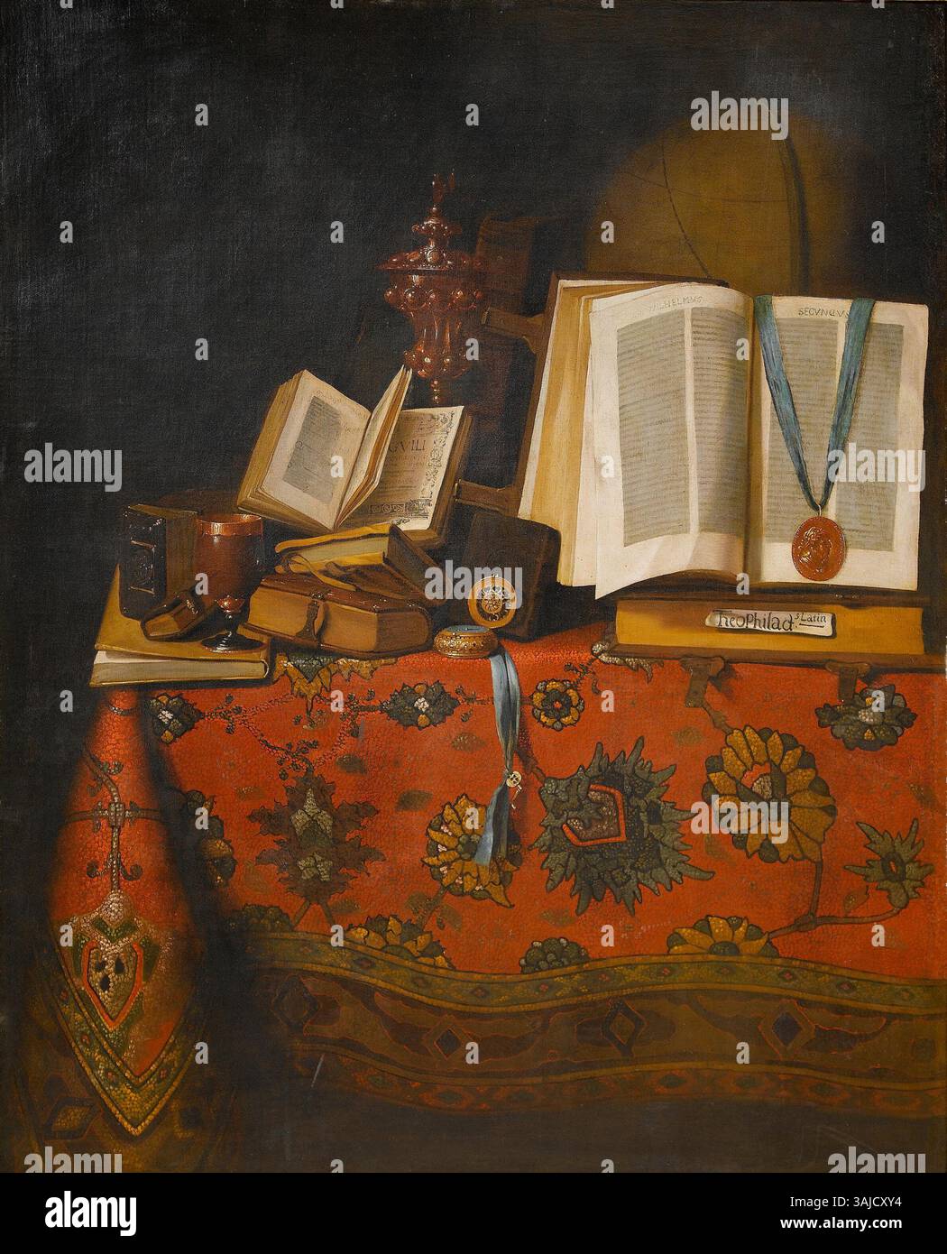 This vanitas still life by Pseudo-Roestraten (fl. 1675–1724) showcases ...