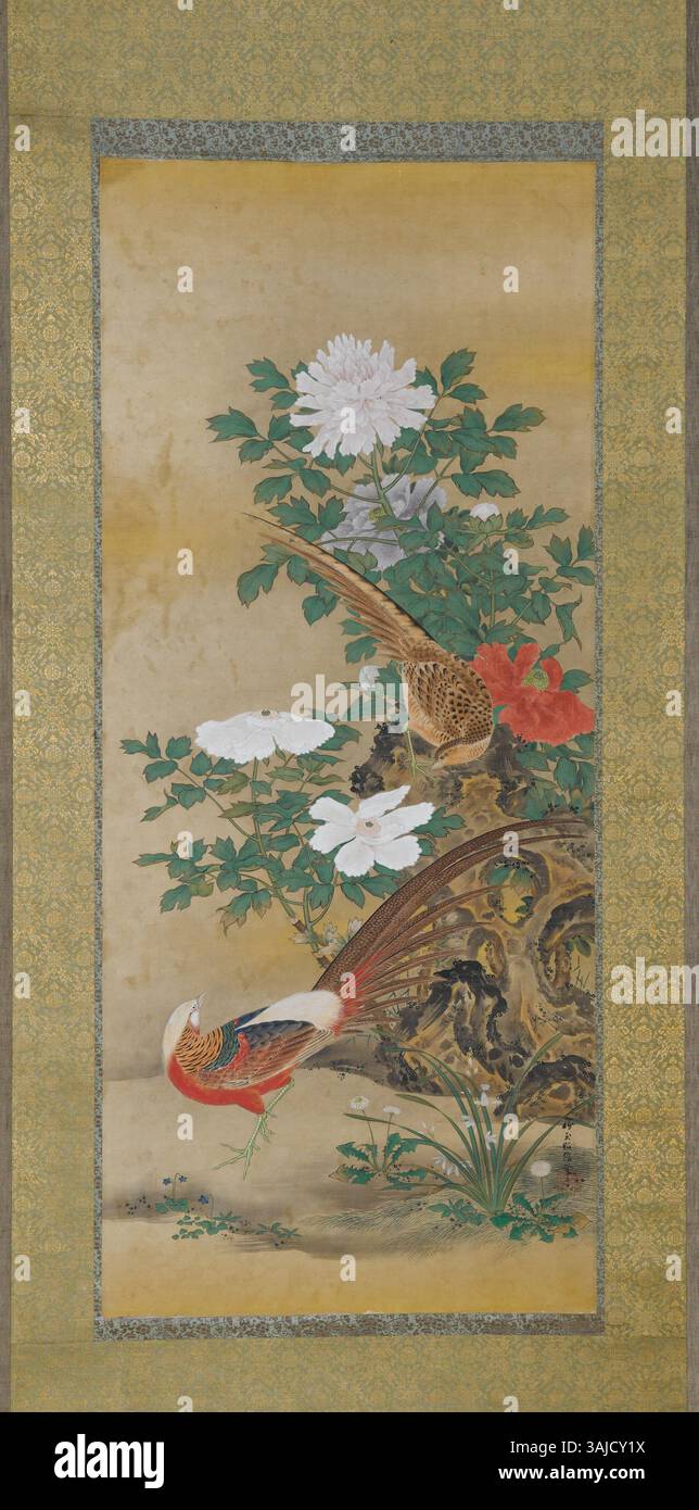 Another decorative panel from the 1862 Japanese collection at the ...