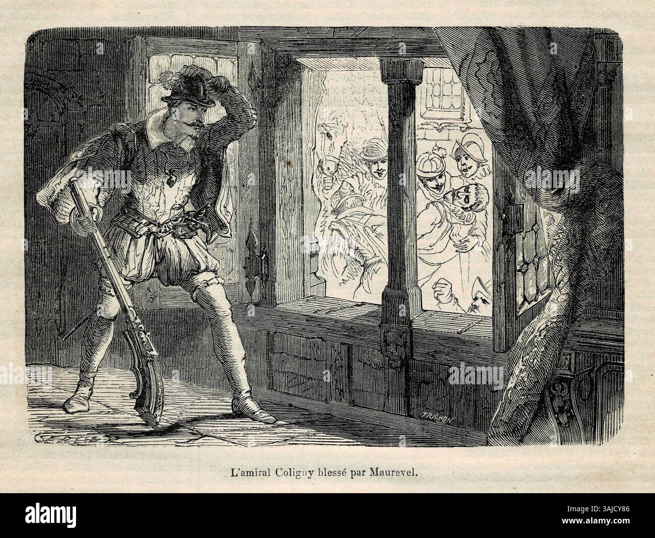 This 1863 illustration, created by Auguste Trichon, depicts an artist’s ...