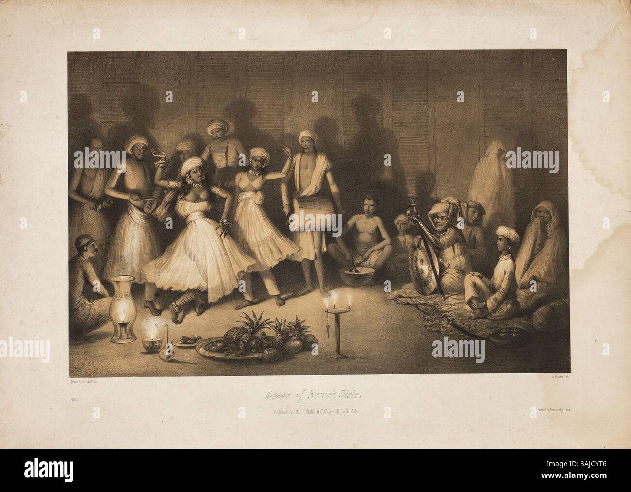Nautch dance hi-res stock photography and images - Alamy