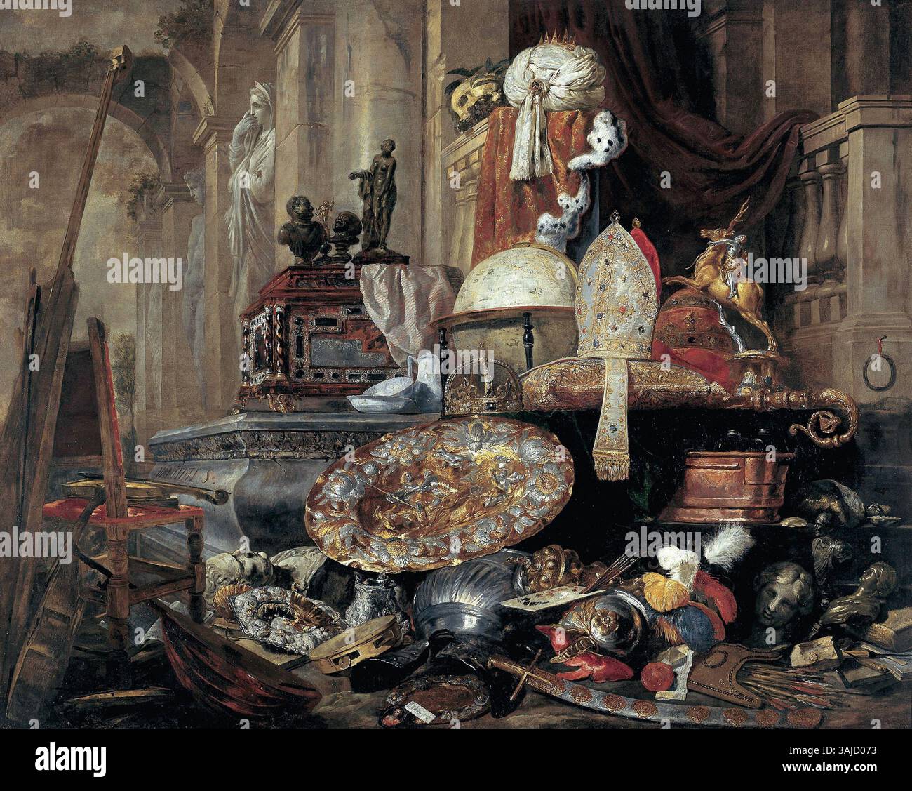 Pieter Boel’s 1663 'Vanitas' still life, housed at the Palais des Beaux ...
