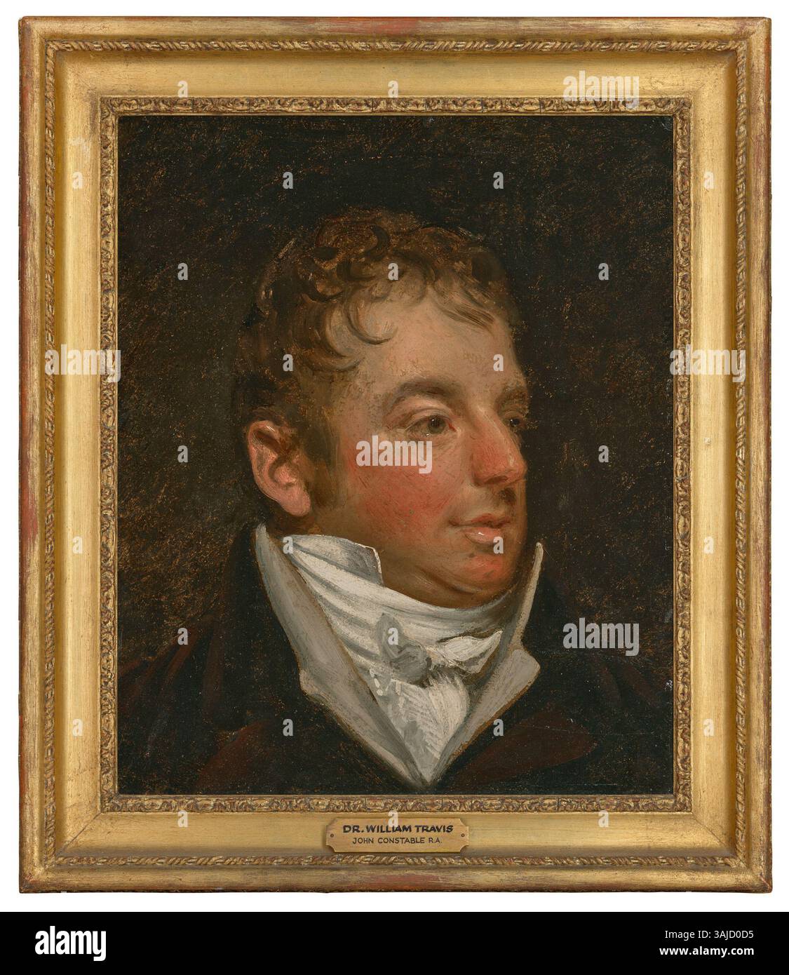 This portrait by John Constable portrays William Travis (c.1752-1835 ...