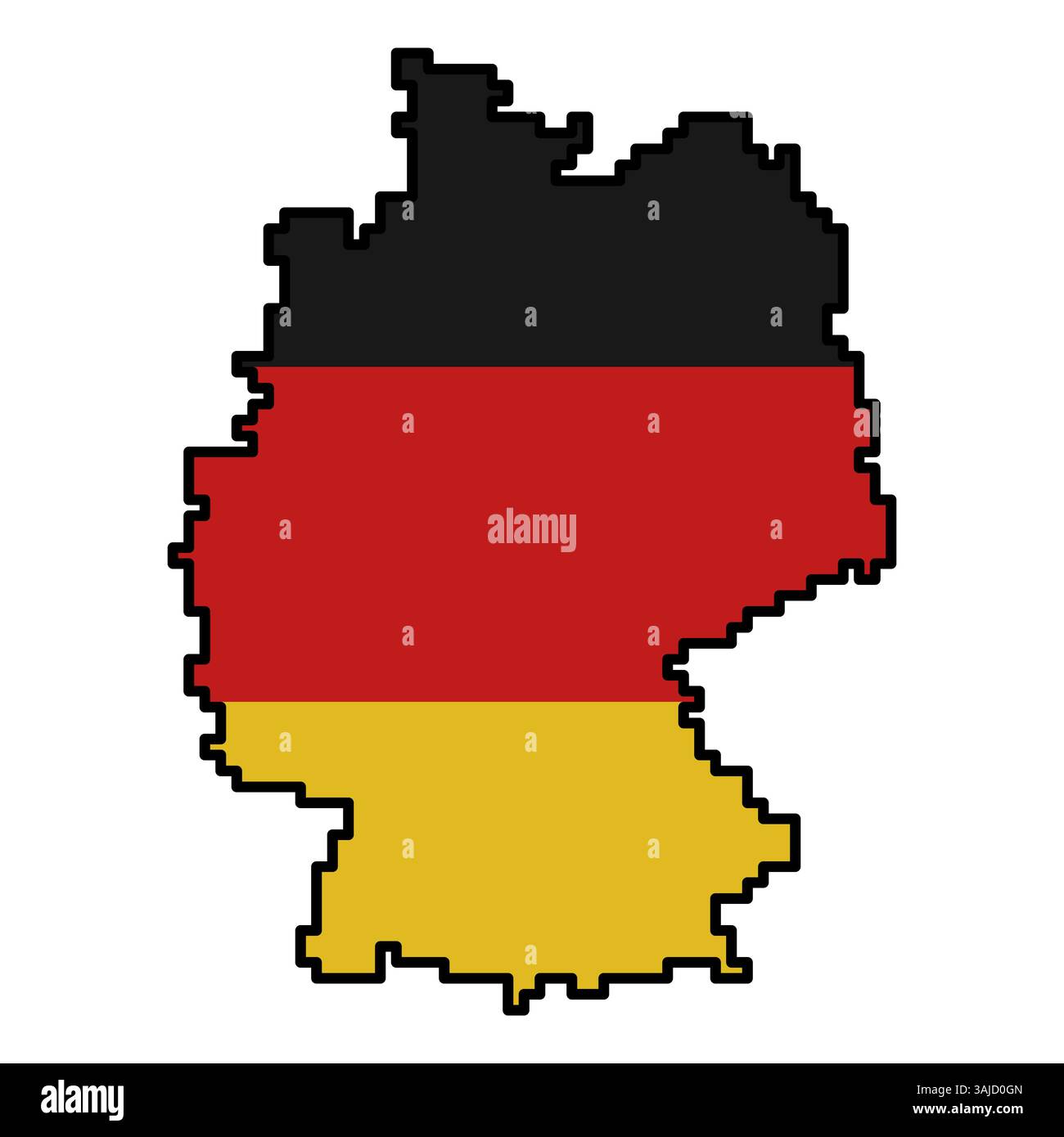 Artistic pixel maps Stock Vector Images - Alamy