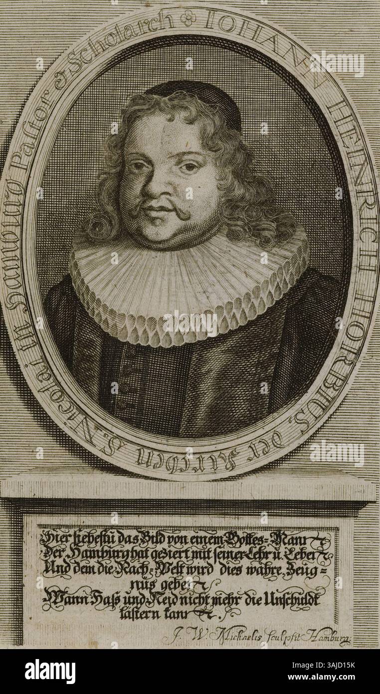 This is a portrait of Johann Heinrich Horb, engraved by Johann Wilhelm ...