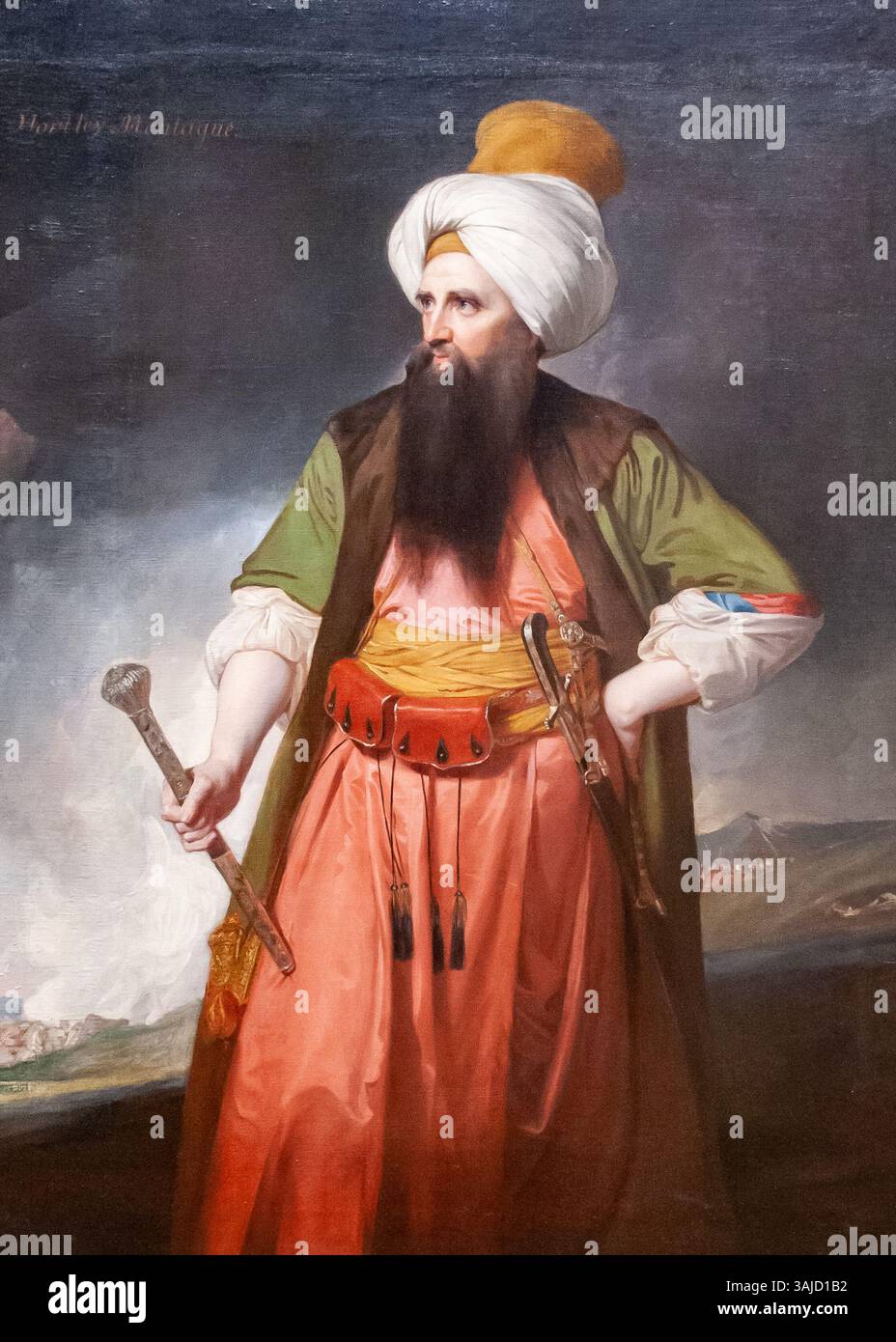 This portrait by George Romney (1775) depicts Edward Wortley Montagu in ...