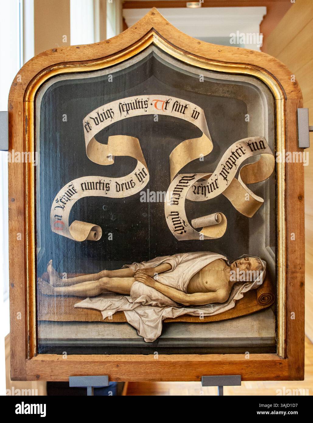 'Saint Jean Baptiste et un chanoine donateur' (c. 1462–1525) by Jan ...