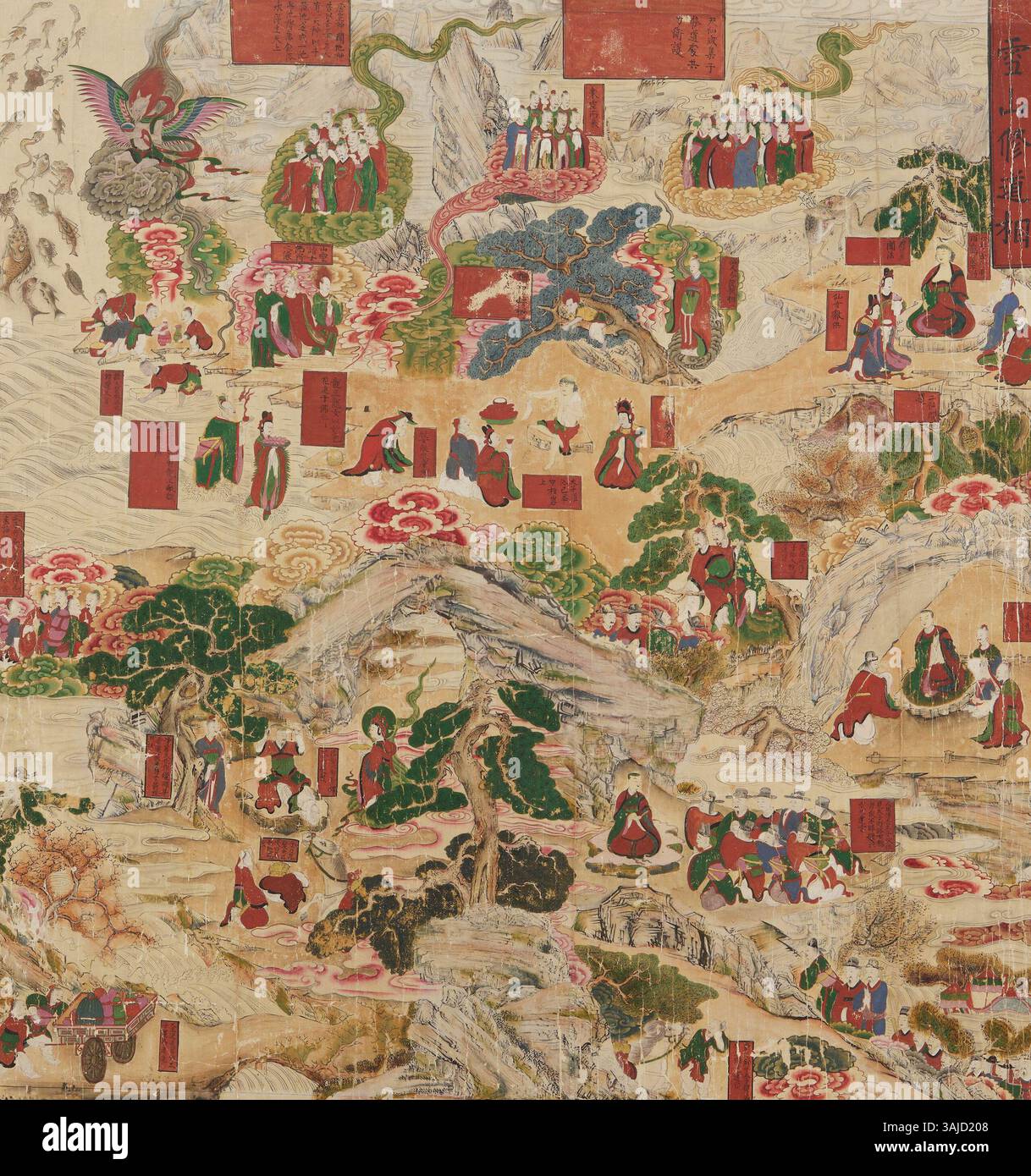 This artwork from the Joseon Dynasty depicts 'Sul san soo do sang ...