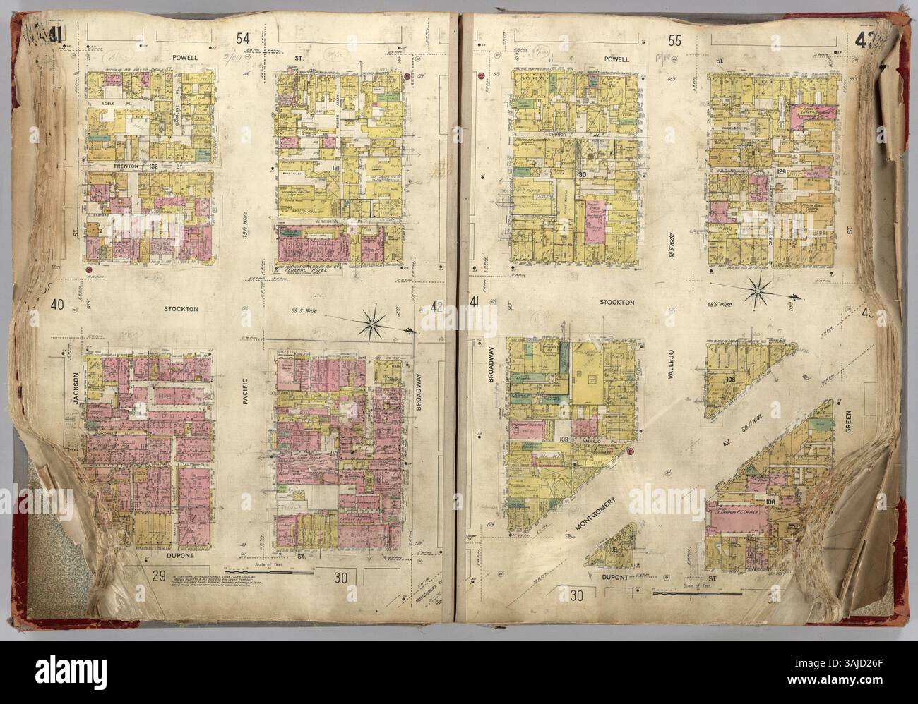 San Francisco Sanborn Insurance Map Atlas, published by Sanborn-Perris ...