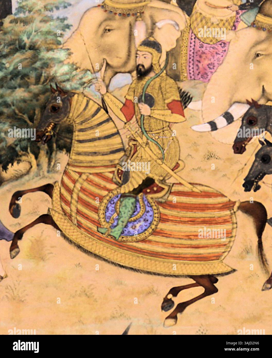 Munim Khan led the Mughal counter-offensive during the Battle of Tukaroi on 3 March 1575. His ...
