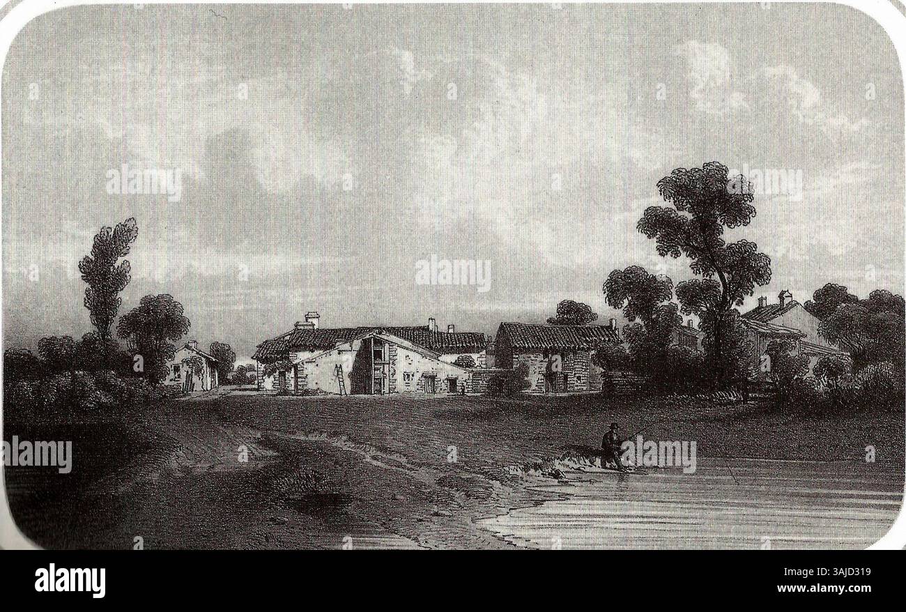 This 1860 engraving by Thomas Drake titled ‘Le Chêne’ depicts an oak ...