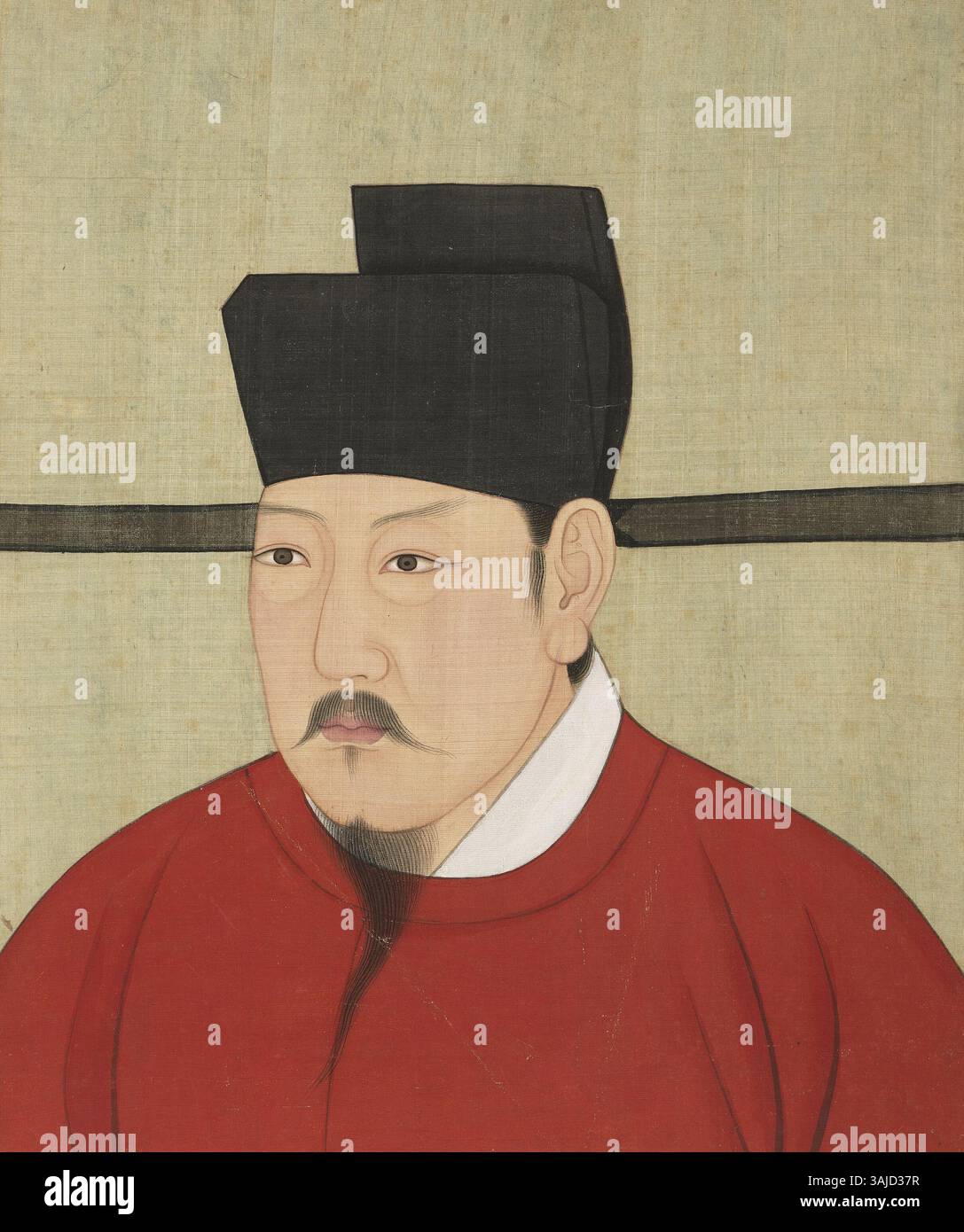 This painting from the Album of Song Emperor Portraits depicts Emperor ...